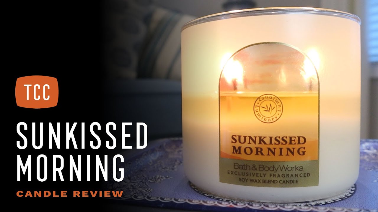 Sunkissed Morning Candle Review – Bath & Body Works - YouTube