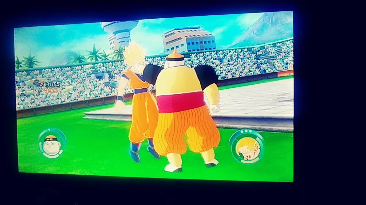 Dragonball Raging Blast Android 19 Absorb on Super Saiyan 2 Goku Gyaku ...