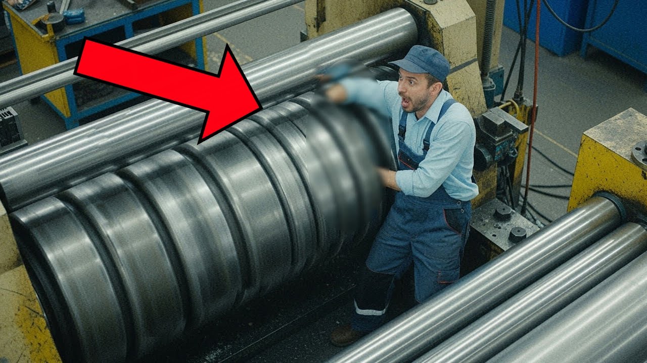😱 ROTATING MACHINE ACCIDENT - YouTube