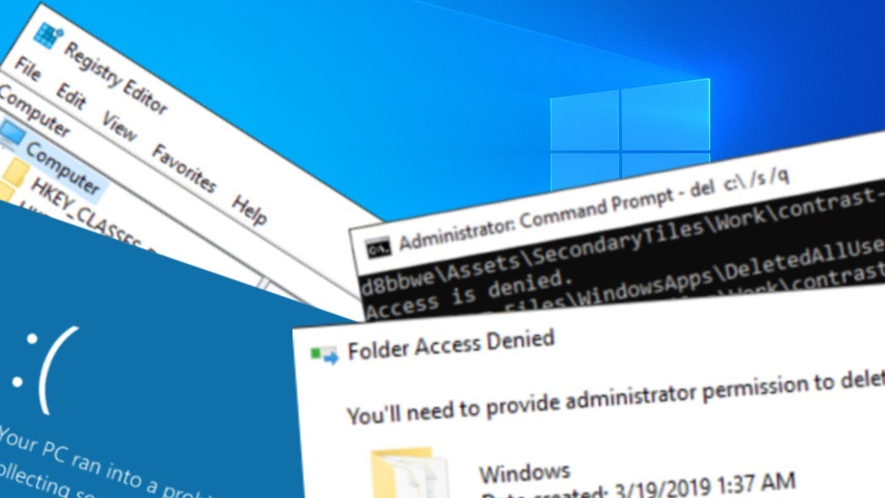 Destroying Windows 10 - YouTube