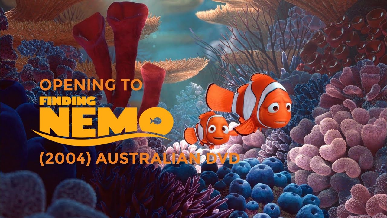 Opening To Finding Nemo (2004) Australian DVD - YouTube