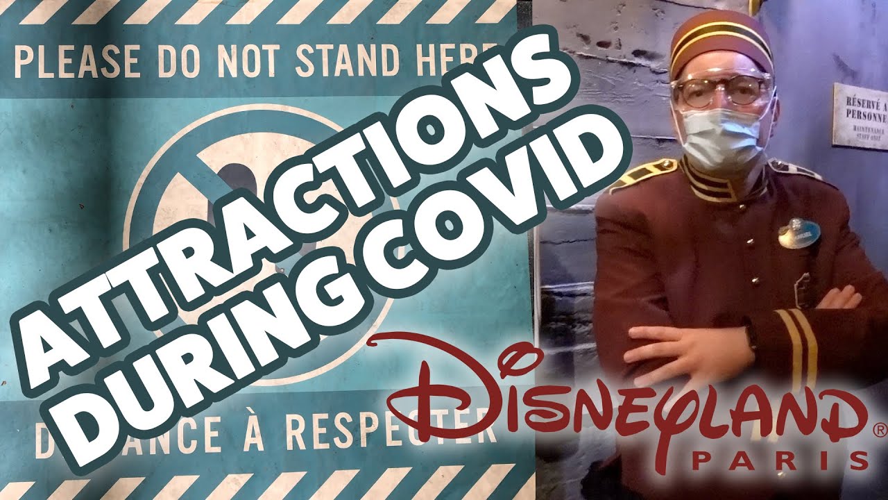 Attractions Safety Measures 😷 at Disneyland Paris 2020 - YouTube