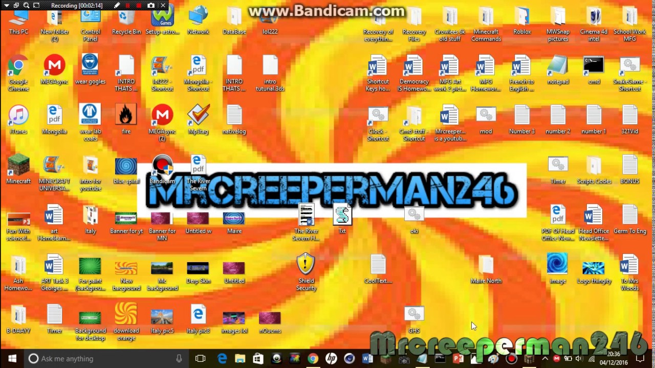How to make a cool looking banner in Microsoft Paint - YouTube