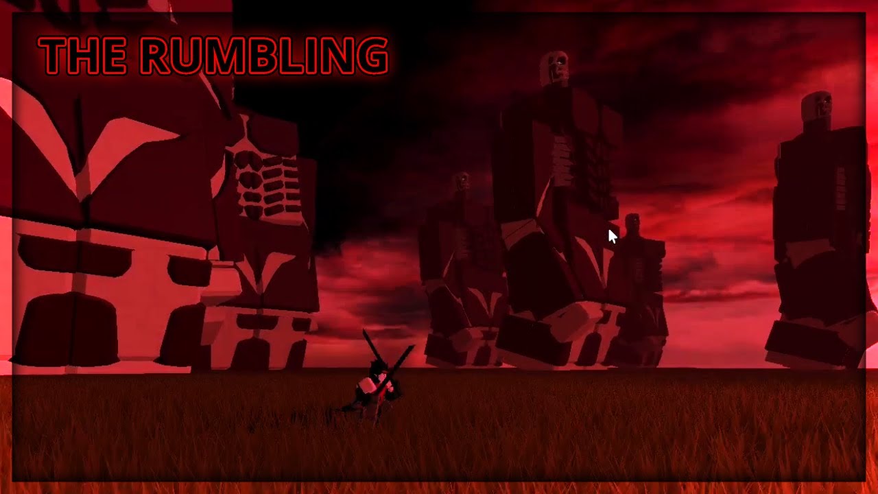 Roblox Attack on Titan : The Rumbling - YouTube