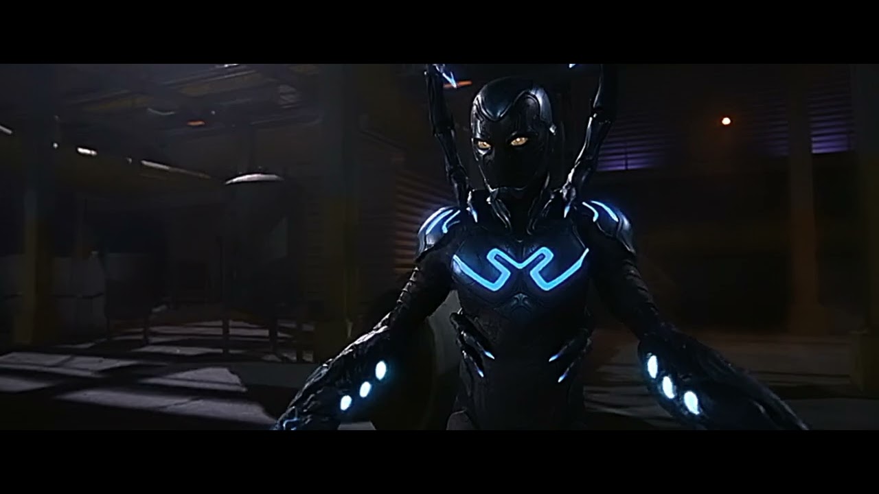Blue Beetle 2023 - Blue Beetle Vs Conrad Carapax Fight || Carapax sets ...