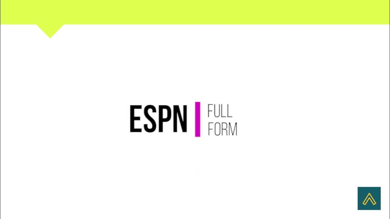ESPN Full Form Sports Abbreviations YouTube espn-full-form-sports-abbreviations-youtube