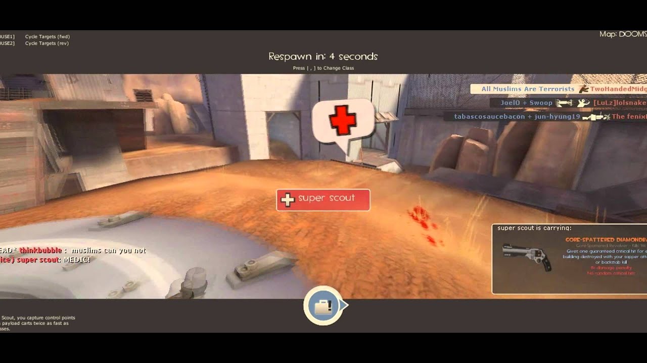 Team Fortress 2 - Hacker on Doomsday (Aimbot) - YouTube