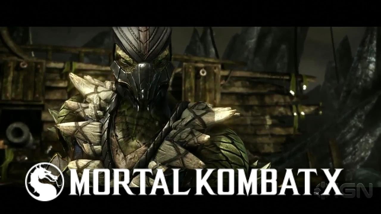 Mortal Kombat X - Official Reptile Character Reveal Trailer - YouTube