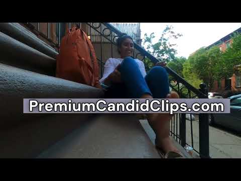 Video 11 - Public Feet Interview, Stunning Indian Plump Reflexology Soles Full vid available