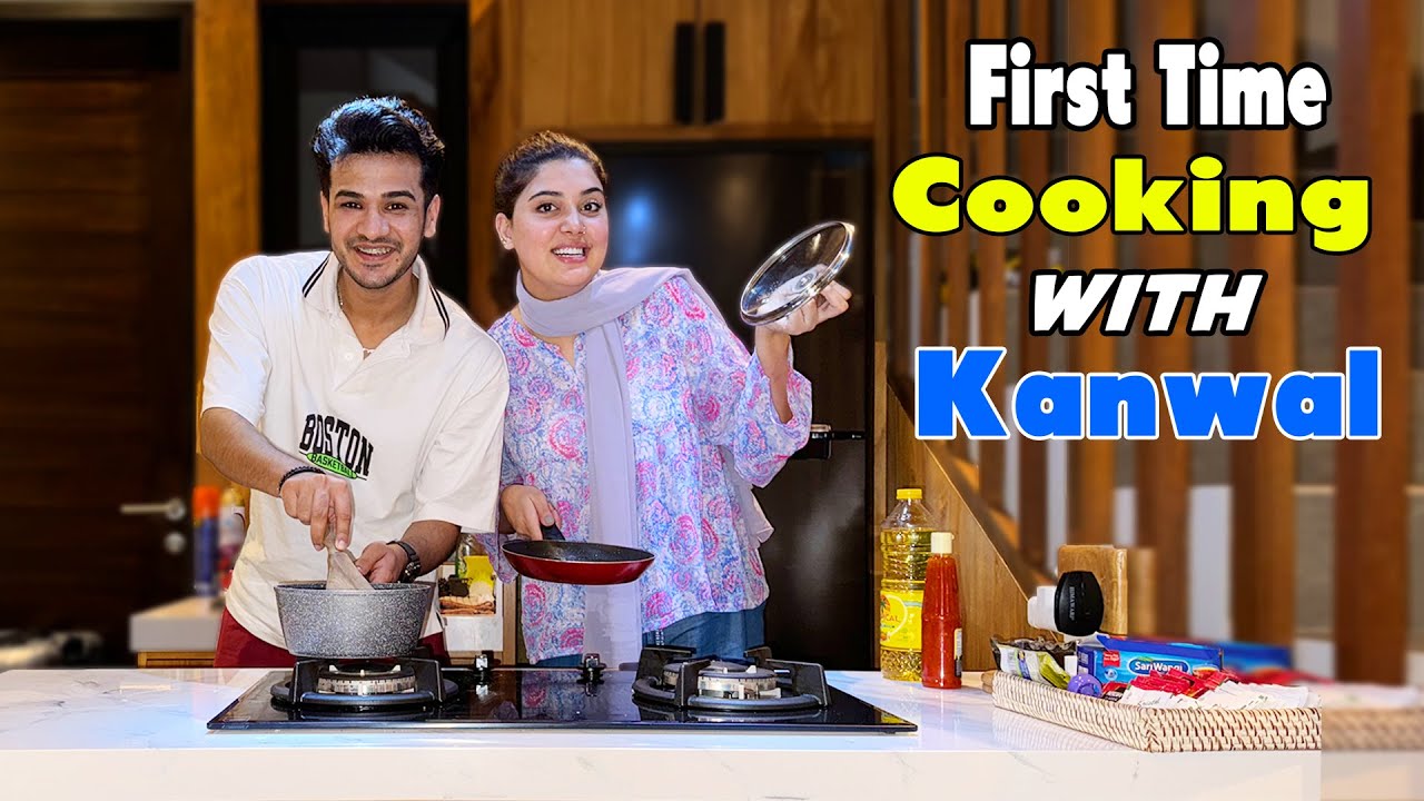First Time Cooking Together After Marriage - YouTube