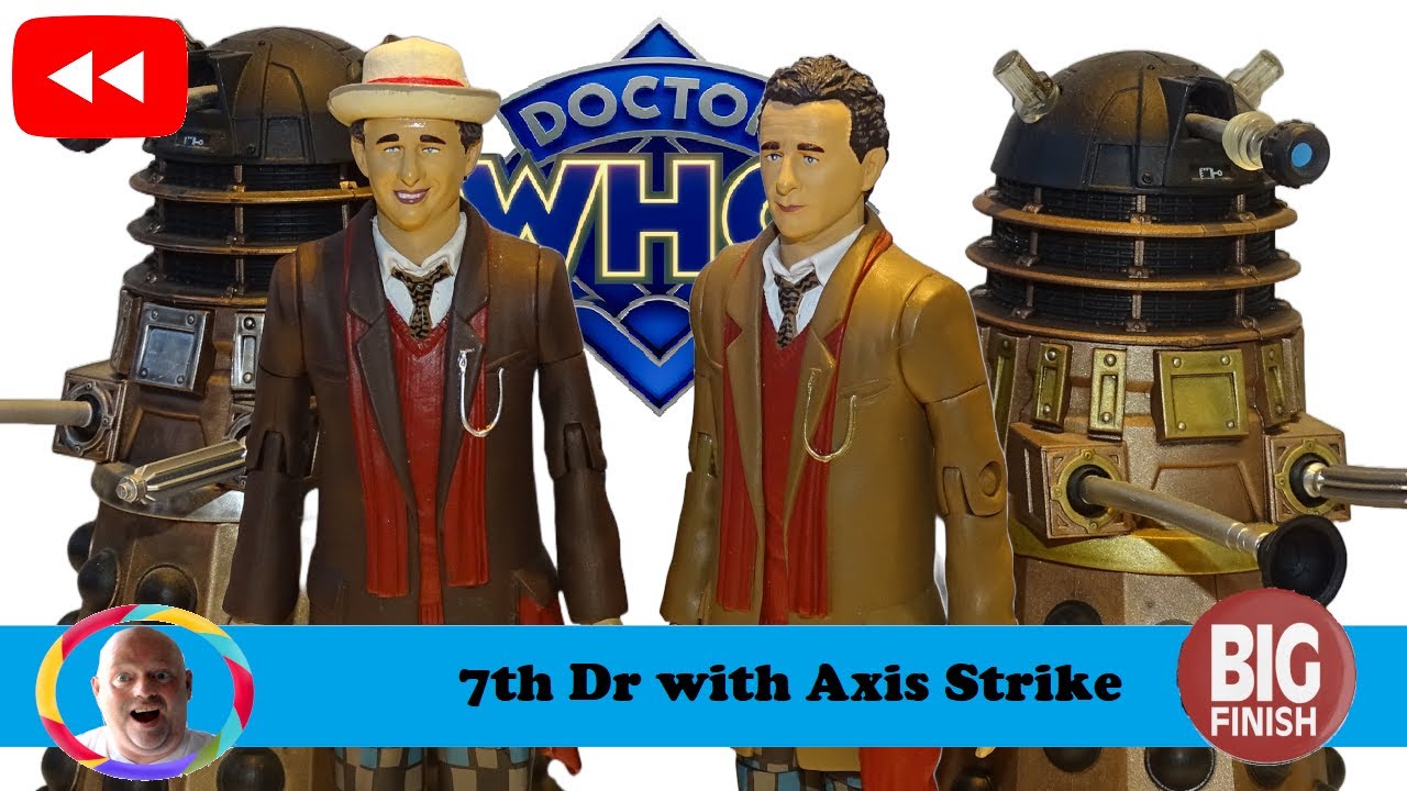Dr Who BIG Finish 7th Doctor Set Figure Review - YouTube