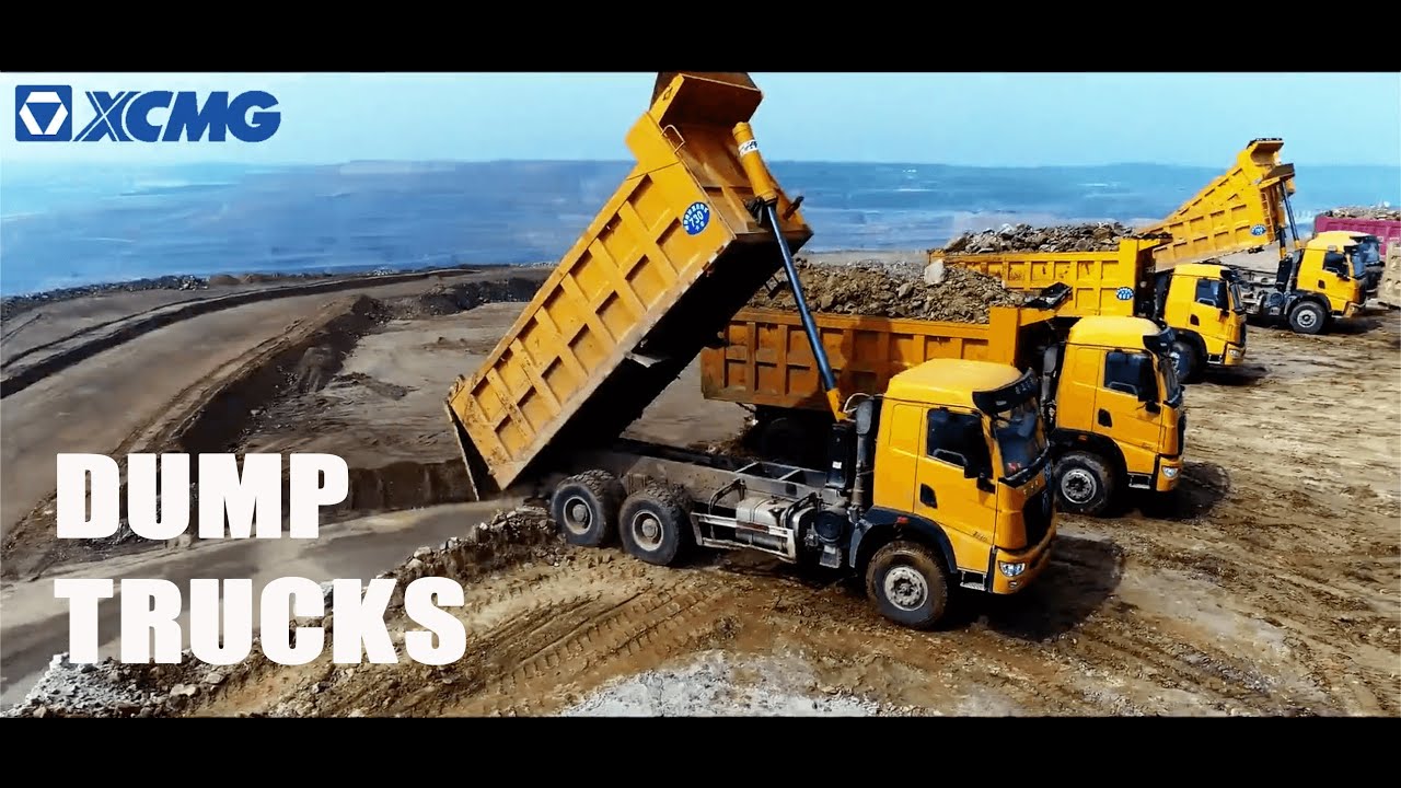 XCMG Mining Dump Trucks | XCMG Heavy Equipments - YouTube
