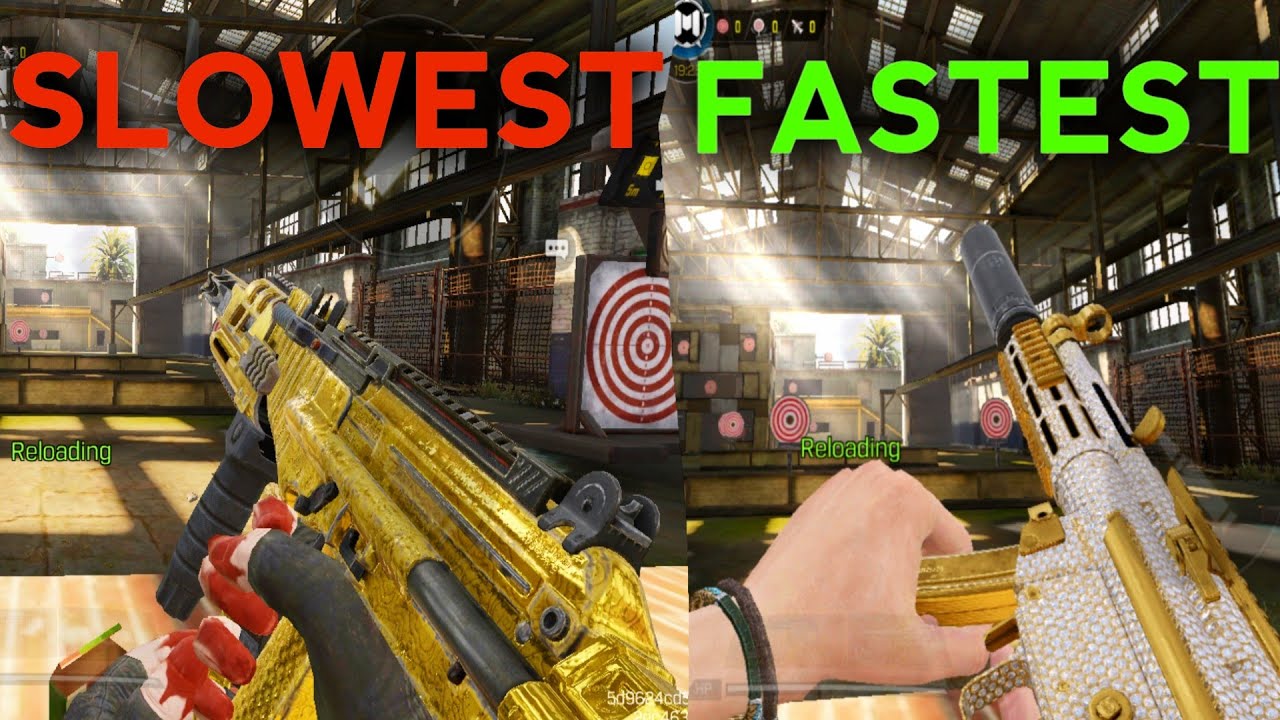 Top 5 Fastest Reloading Guns in CODM! - YouTube
