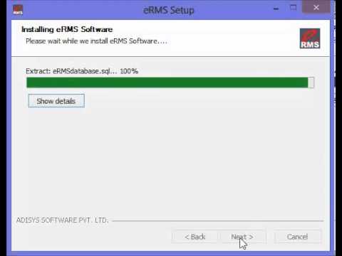 eRMS software installation - YouTube