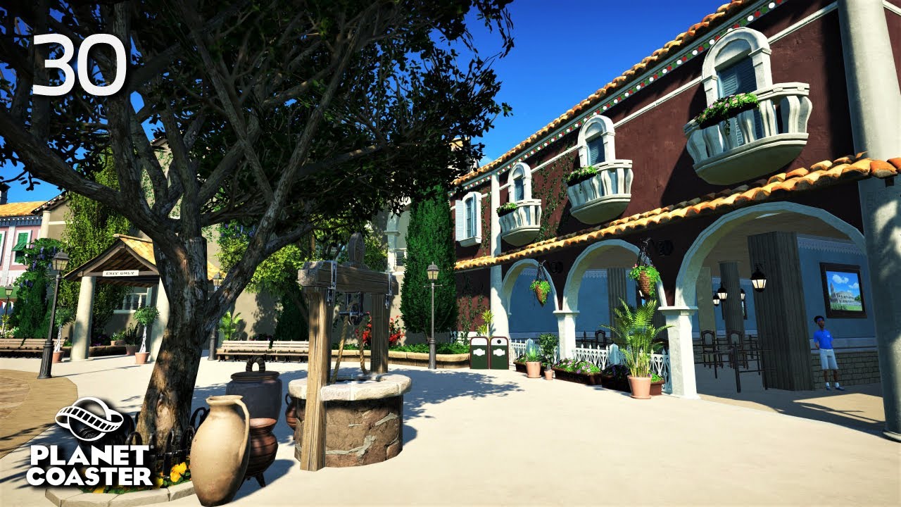 Planet Coaster | Adventure World 🌍 | Ep.30 Italy - Shuttle Loop Queue ...