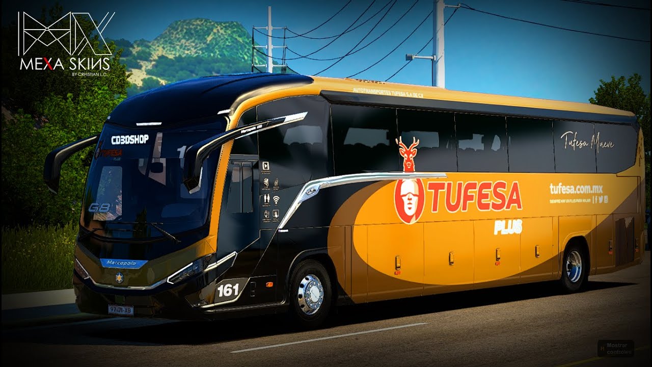 MARCOPOLO G8 1200 TUFESA PLUS | TEPIC-MAZATLAN - YouTube