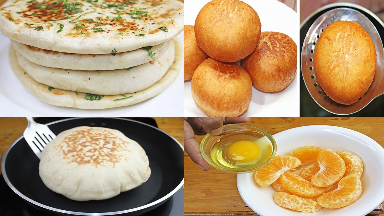 4 Bread Recipes and Snacks Ideas | Pauruti Recipe | Easy Snacks Ideas ...