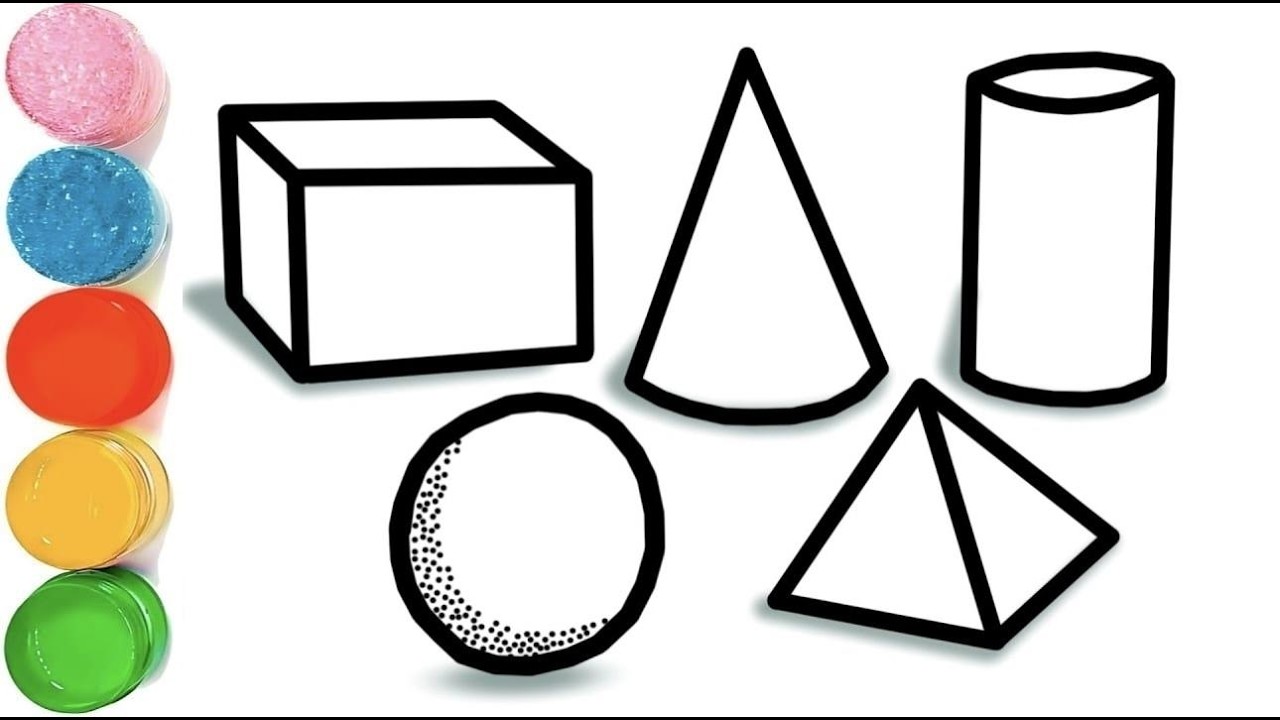 Learn 2D Shapes Drawing for Kids | Easy Shapes Drawing Step by Step ...