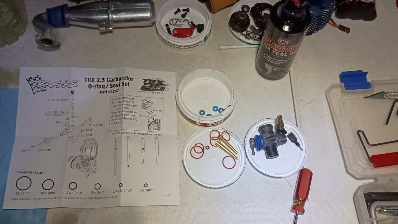 how to tune a nitro engine part 2 Traxxas nitro Rustler - YouTube