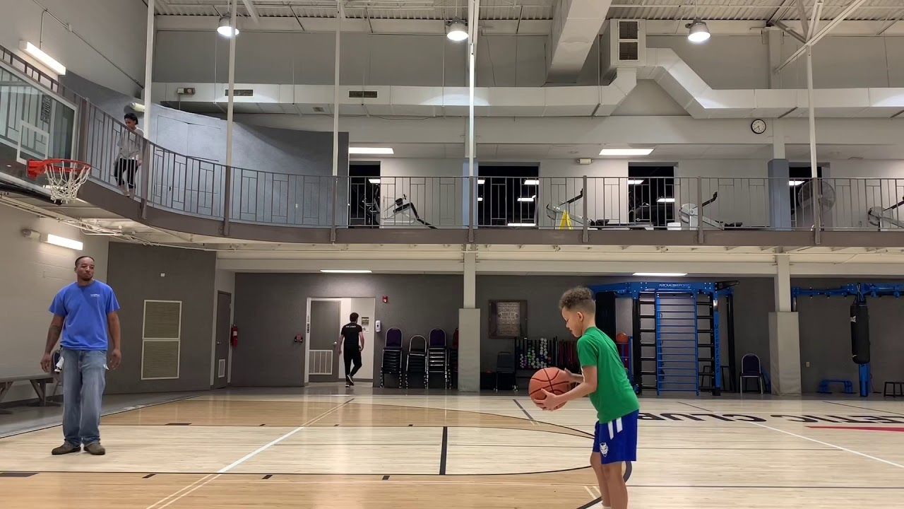 Jordan Nicholson 3 point practice 2020 - YouTube