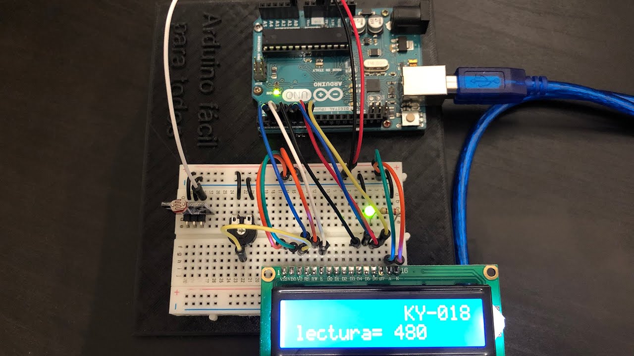 KY-018 - Sensor luminoso LDR - AFPT - YouTube