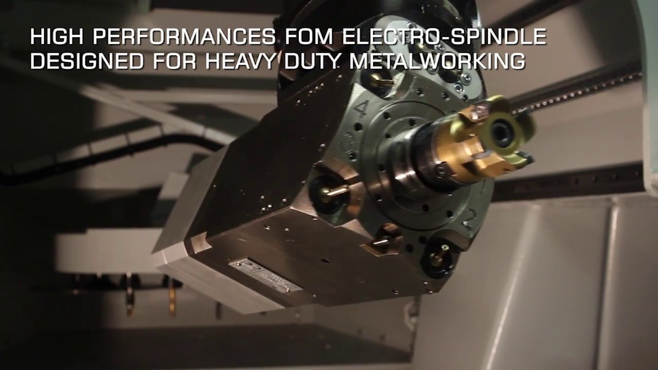 5 AXES CNC MACHINE CENTER - AXEL 5 - YouTube