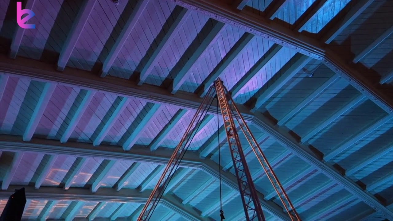 free standing aerial rig - YouTube