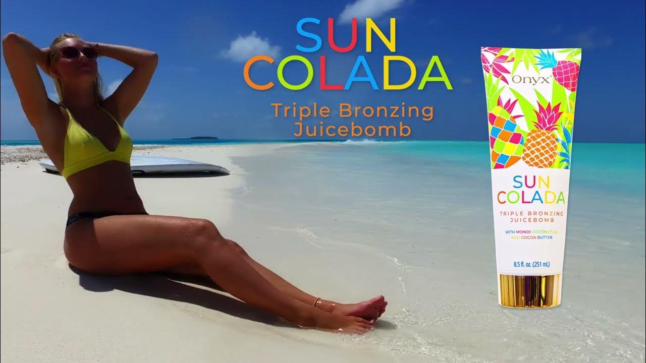 Suncolada By Onyx The Best Tanning Lotion For A Dark Tan Youtube