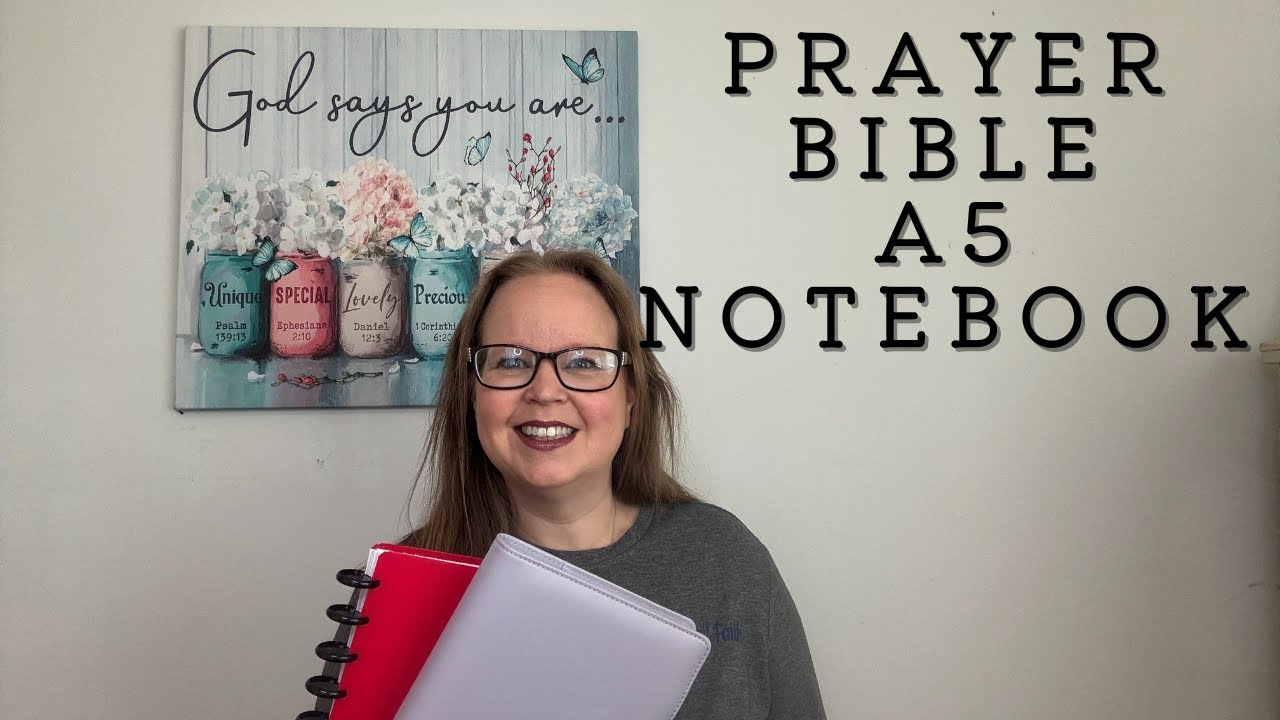 Overwhelmed with a Prayer Bible | How to Make A Prayer Bible A5 ...