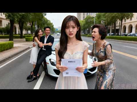 婆婆嫌她窮酸當眾丟一份離婚協議給她難堪，殊不知她是隱藏身分的女首富，看透渣男一家的醜惡嘴臉，她轉身離開，得知真相後全家腸子悔青 #暴爽短剧 #好看 #一口氣 #比有錢？我從來沒輸過