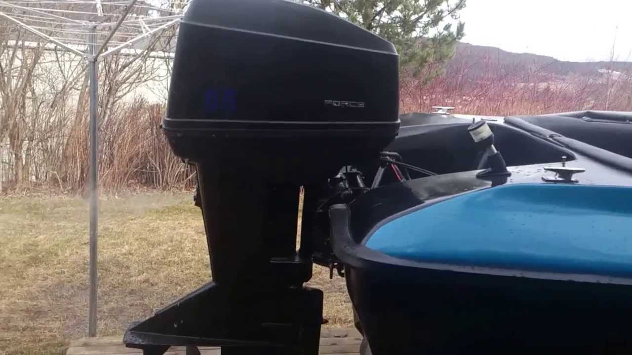 Force 85 hp 87 mod - YouTube