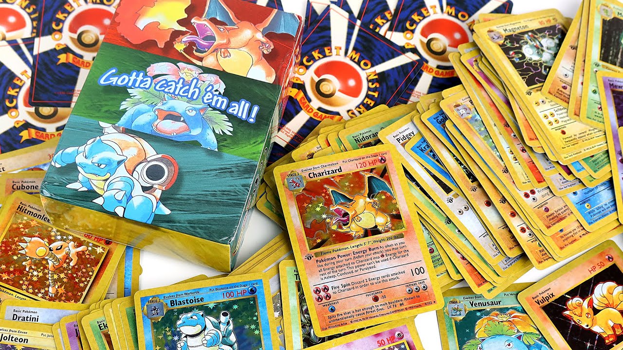 1996 Pokémon Card GOLD MINE! 151pcs 1st Edition Collection Shadowless ...