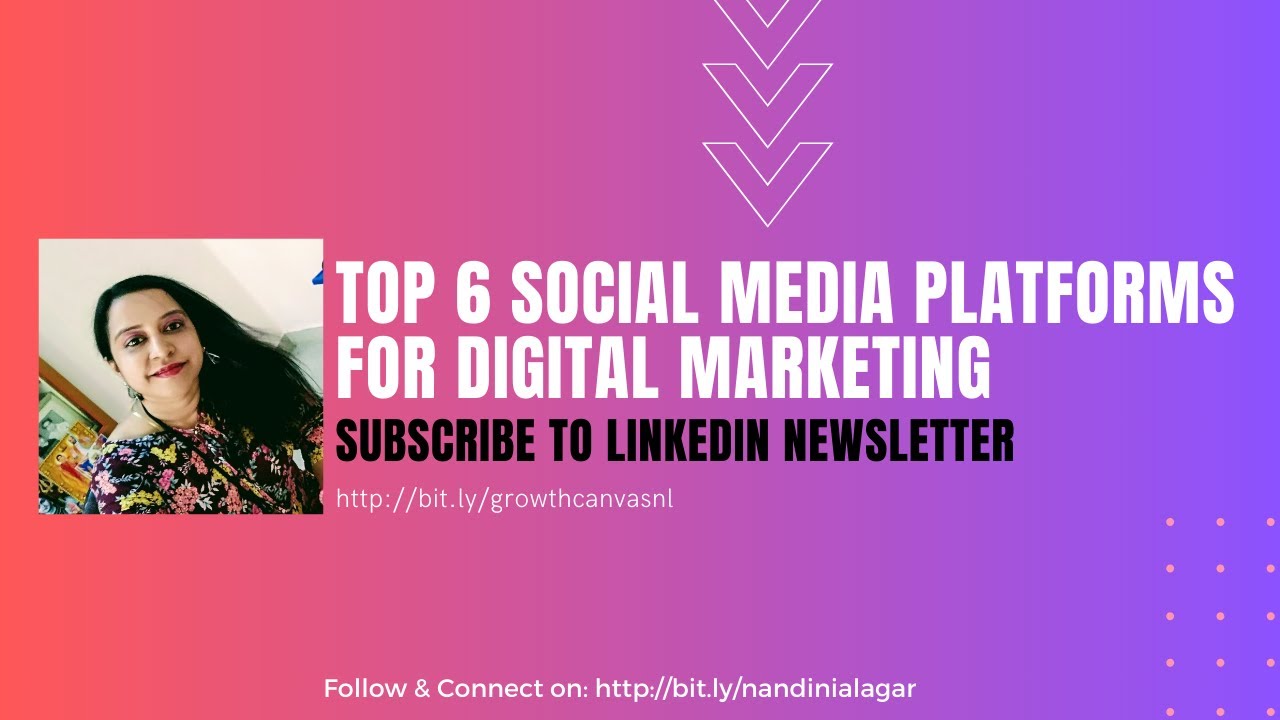 6 Topmost Social Media Platforms for Digital Marketing & Consistent ...