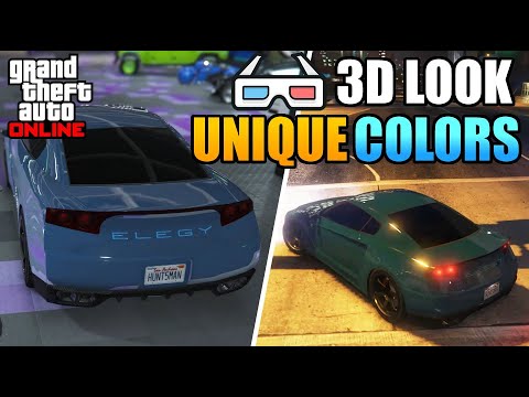How to Have UNIQUE Custom Colors For Your Cars in GTA 5 Online (PS/XBOX ...