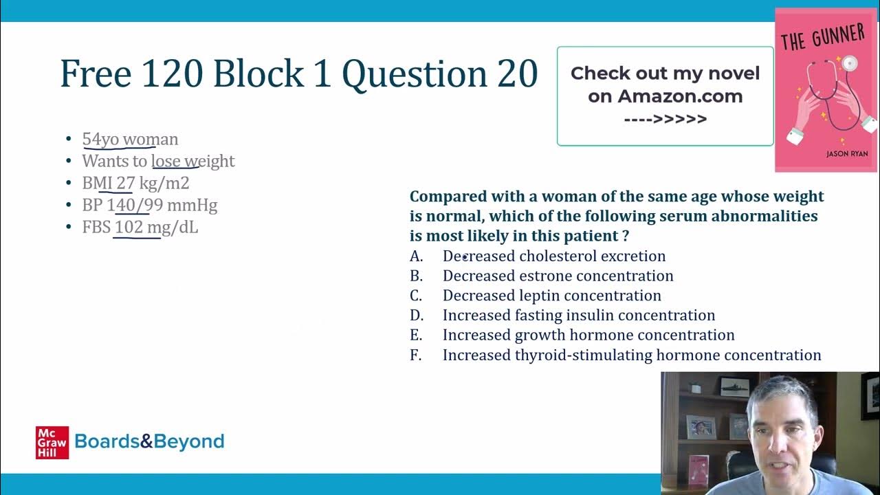 Free 120 Block 1 Q20 - YouTube