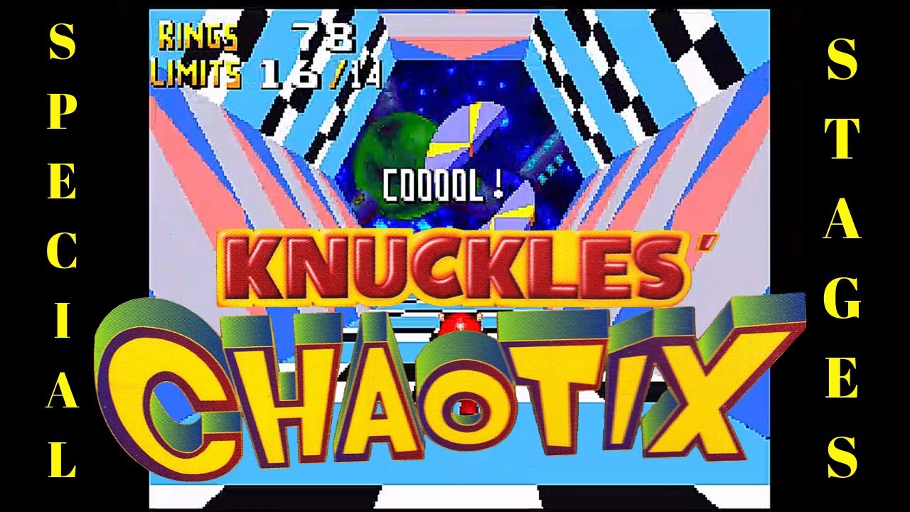 Knuckles Chaotix Special Stages Playthrough - YouTube