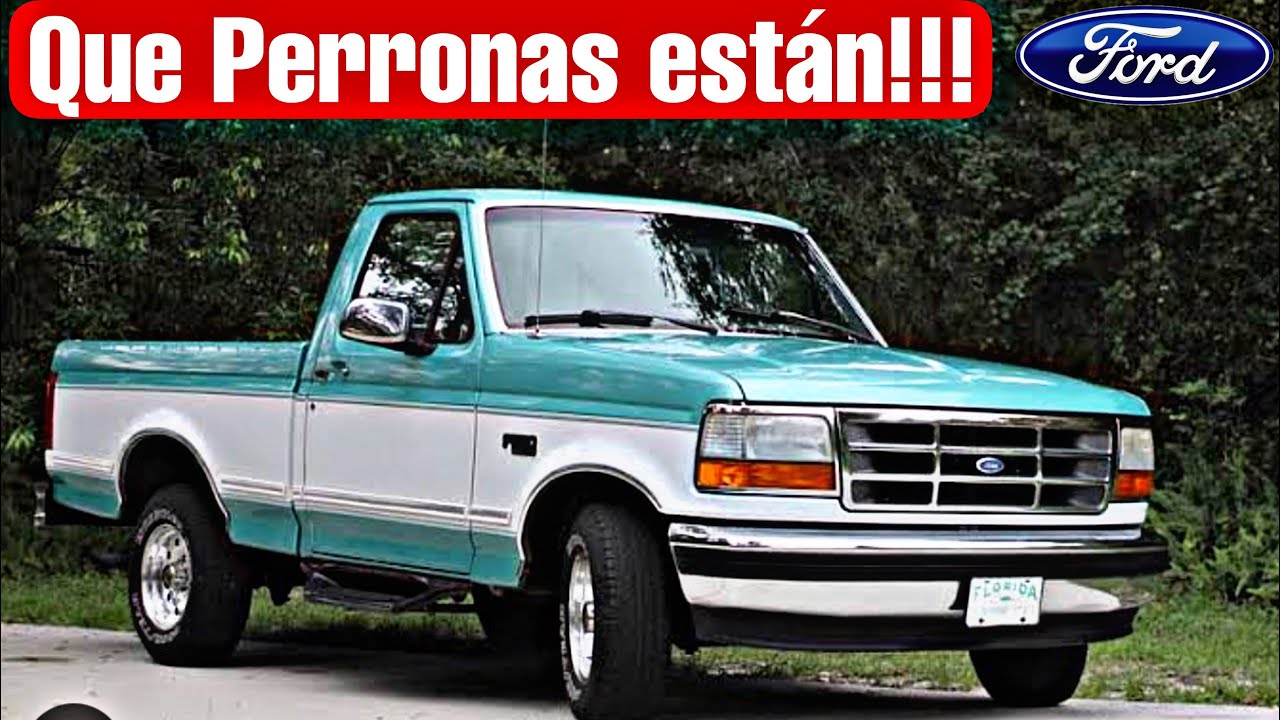 ah como me gustan estas trokas Ford F150 de los 90’S 😍 Pura chulada de ...