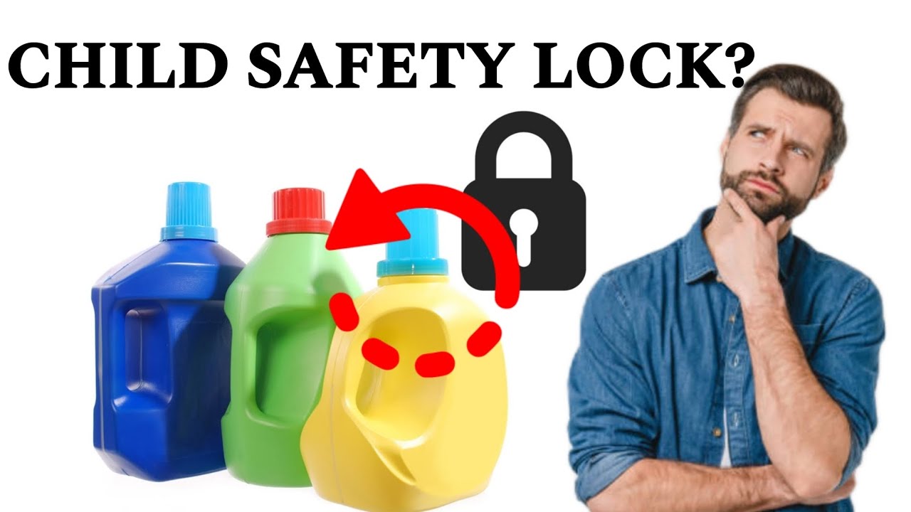 Open a bottle with Child Safety Lock - YouTube