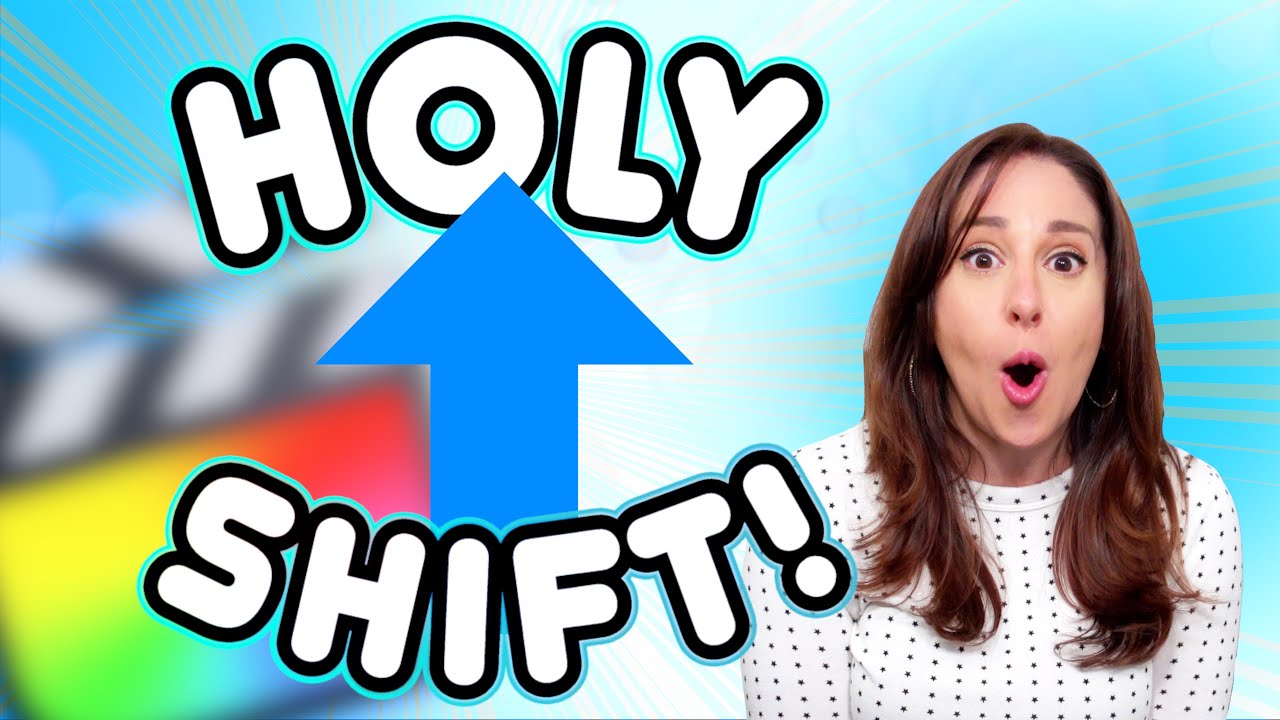 Holy Shift! You're not using the Shift Key Enough in FCP - YouTube