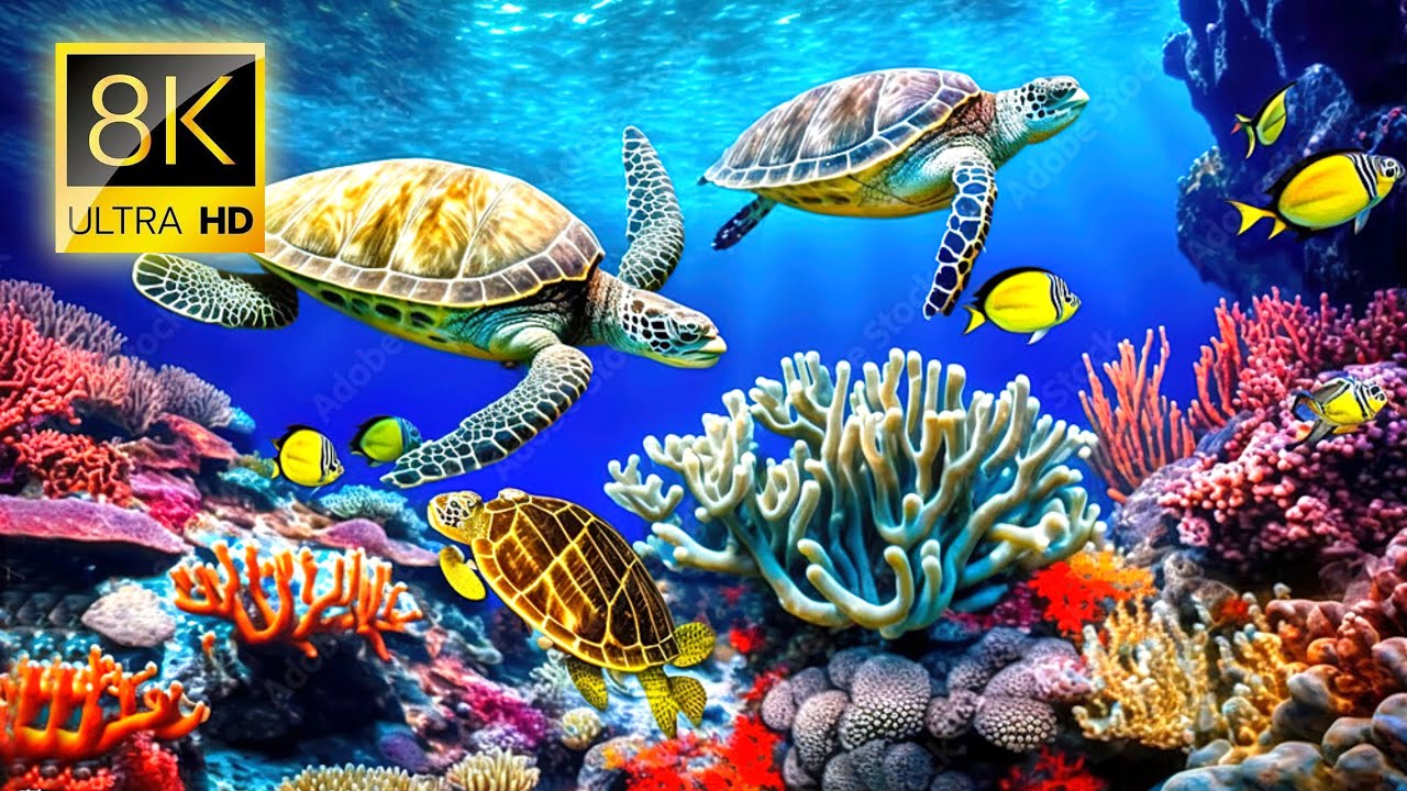 Ocean Life Ultra HD 8K HDR Video: Discover the Captivating Beauty of ...