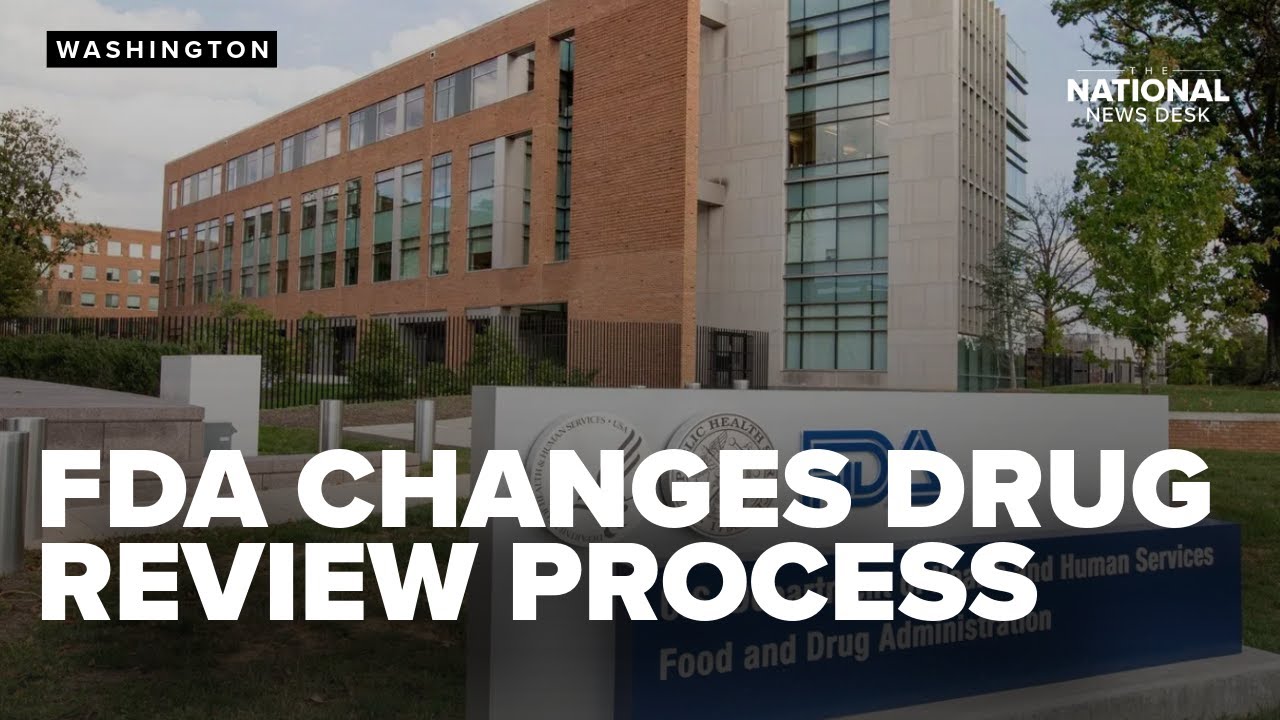 FDA announces sweeping changes to Drug Review process - YouTube