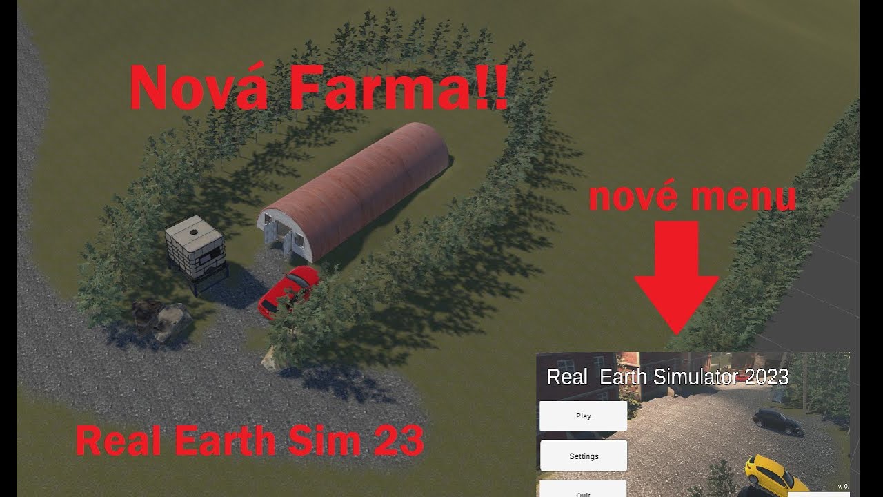 Jedenáctá ukázka z Real Earth Simulator 2023! Nové menu!😯 - YouTube