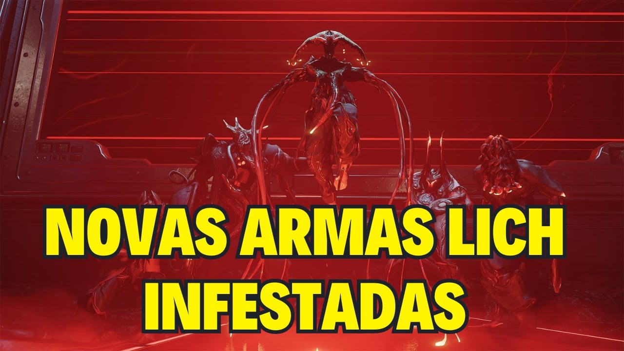 Quais armas podem vir Infested Lich em Warframe 1999 (Novidades da ...