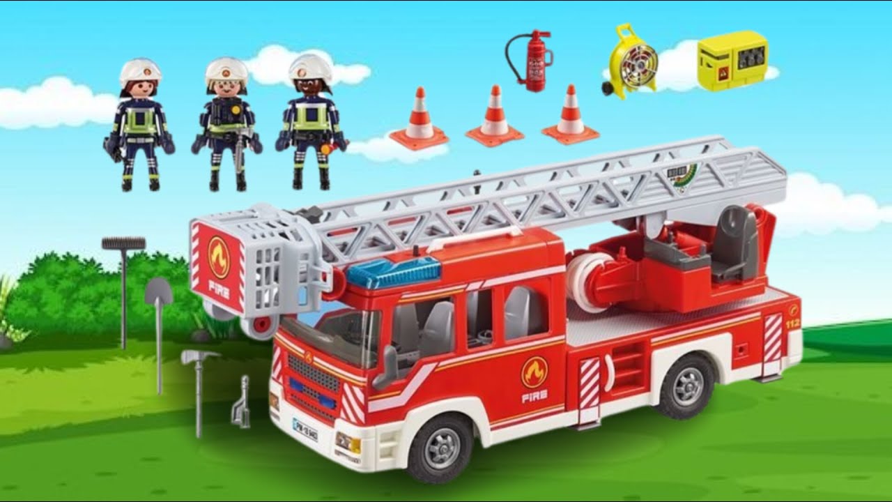 Fire Truck Rescue Mission | kids games | Games | playing | Cartoon ...