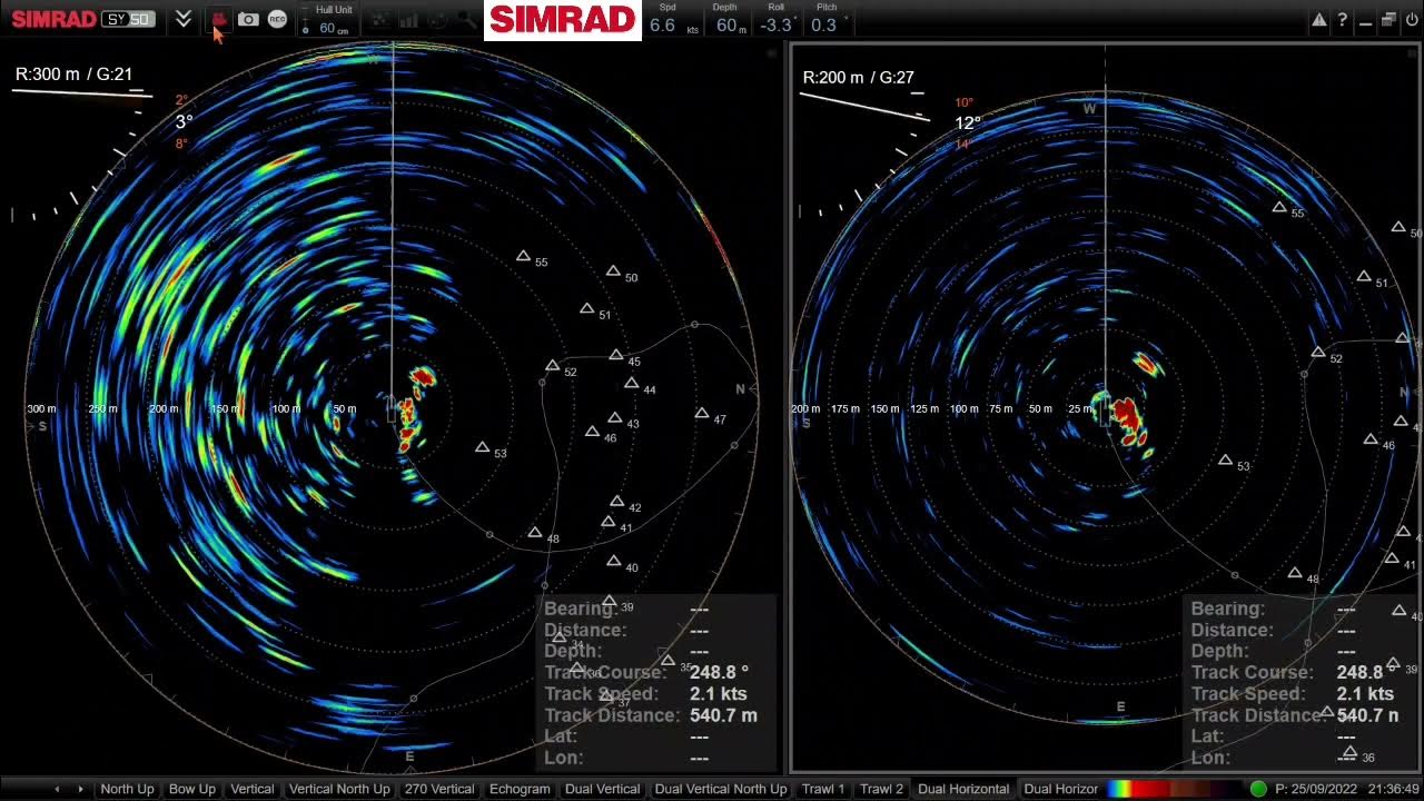 Simrad SY50 Amberjacks - YouTube