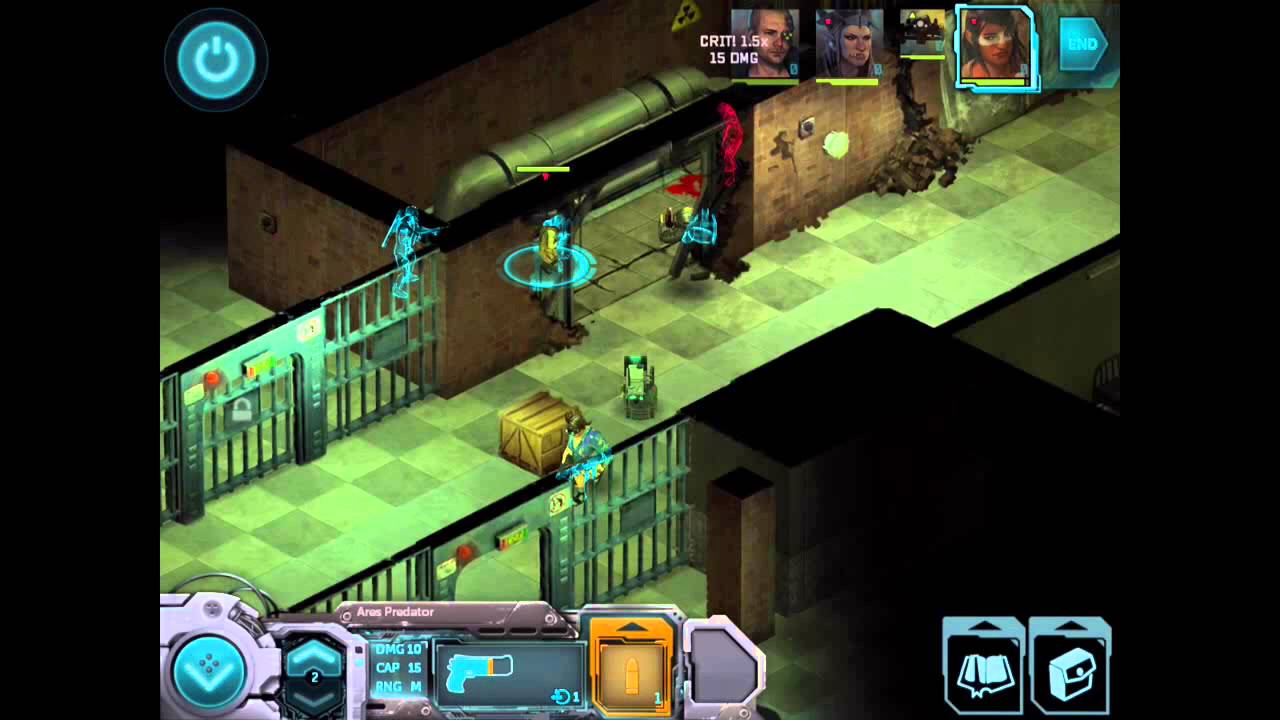 Shadowrun Returns Gameplay (ipadstory.ru) - YouTube