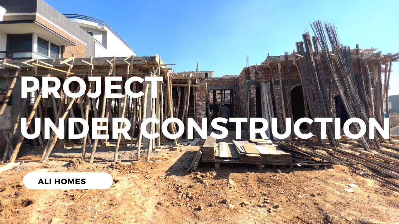 Project under construction I step by step construction - YouTube