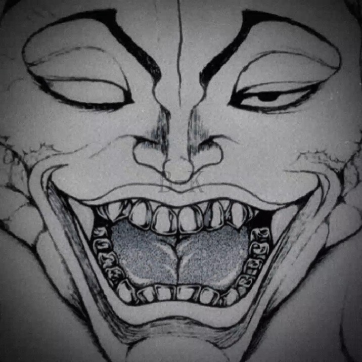 No one's teeth can match the biting cyborg 😬🤖 | Jack Hanma EDIT | #edit ...