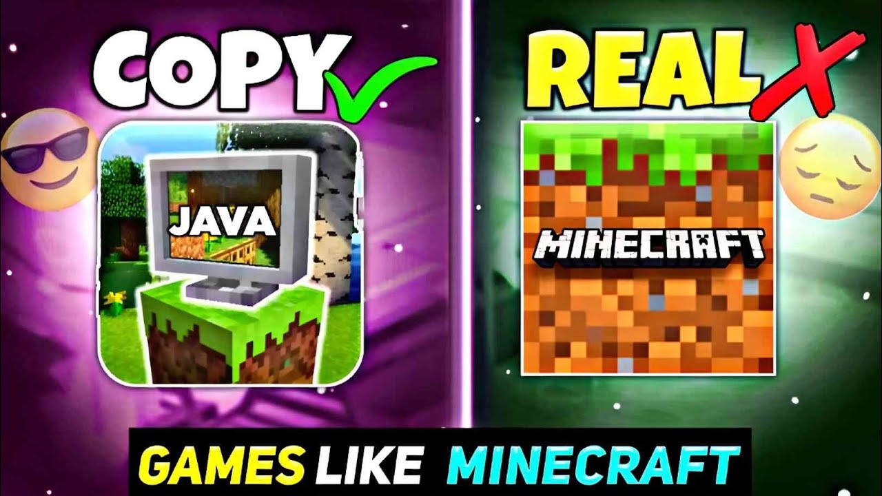 TOP 5 BEST COPY GAMES LIKE MINECRAFT 1.21 POCKET EDITION 🤩 | BEST ...