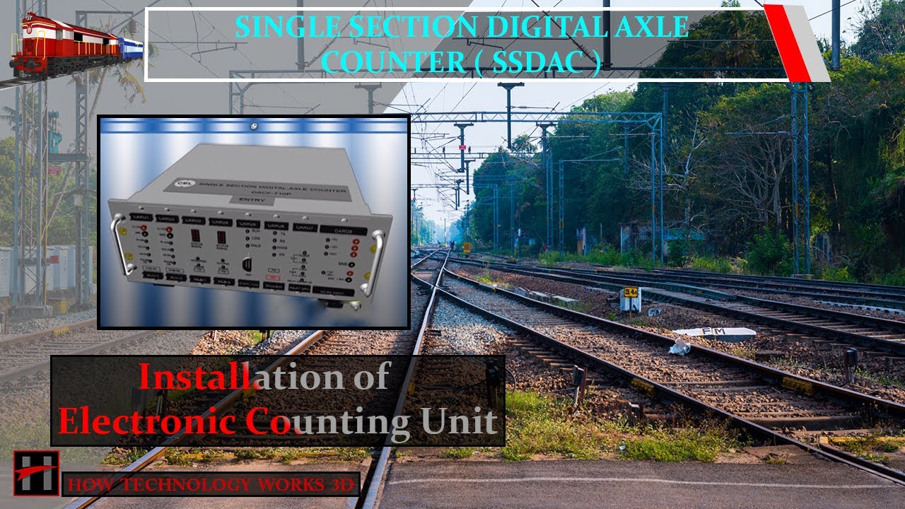 SSDAC/ Single Section Digital Axle Counter : Installation of Electronic ...